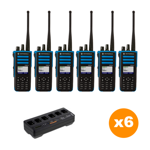 Motorola DP4801Ex Atex Digital Radio x6 Bundle | Direct Radios
