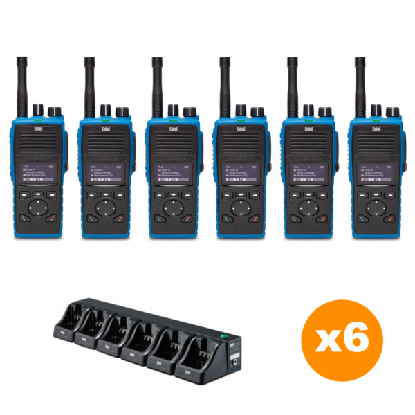 Entel DT953 Digital Atex Radio x6 Bundle | Direct Radios