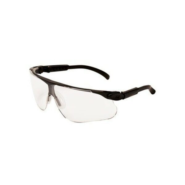 3M Maxim Ballistic Safety Glasses, Black/Grey frame, DX, Clear Lens ...