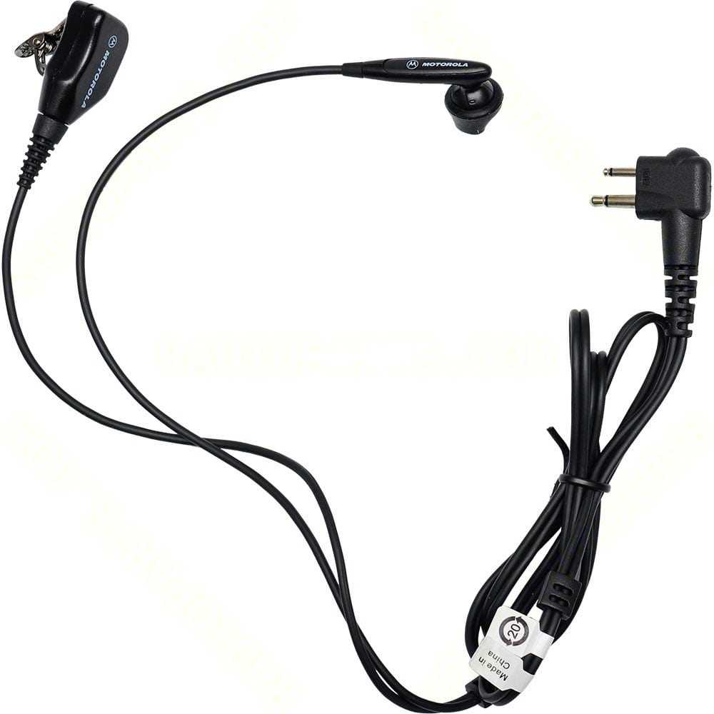Motorola 2-Wire Earbud With Combined Mic & PTT PMLN6533A | Direct Radios