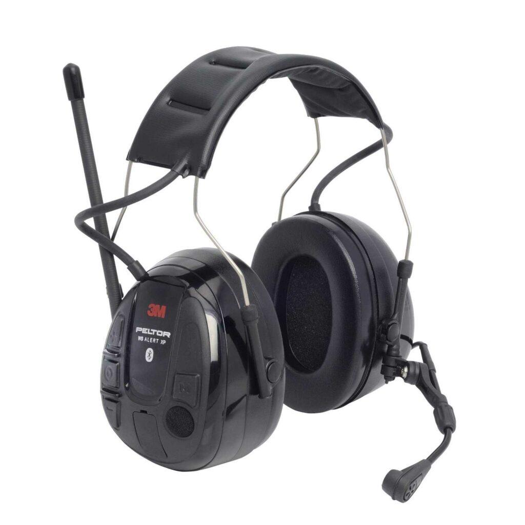 3M Peltor Alert WS XP Bluetooth Active Listening Headset with AM/FM ...