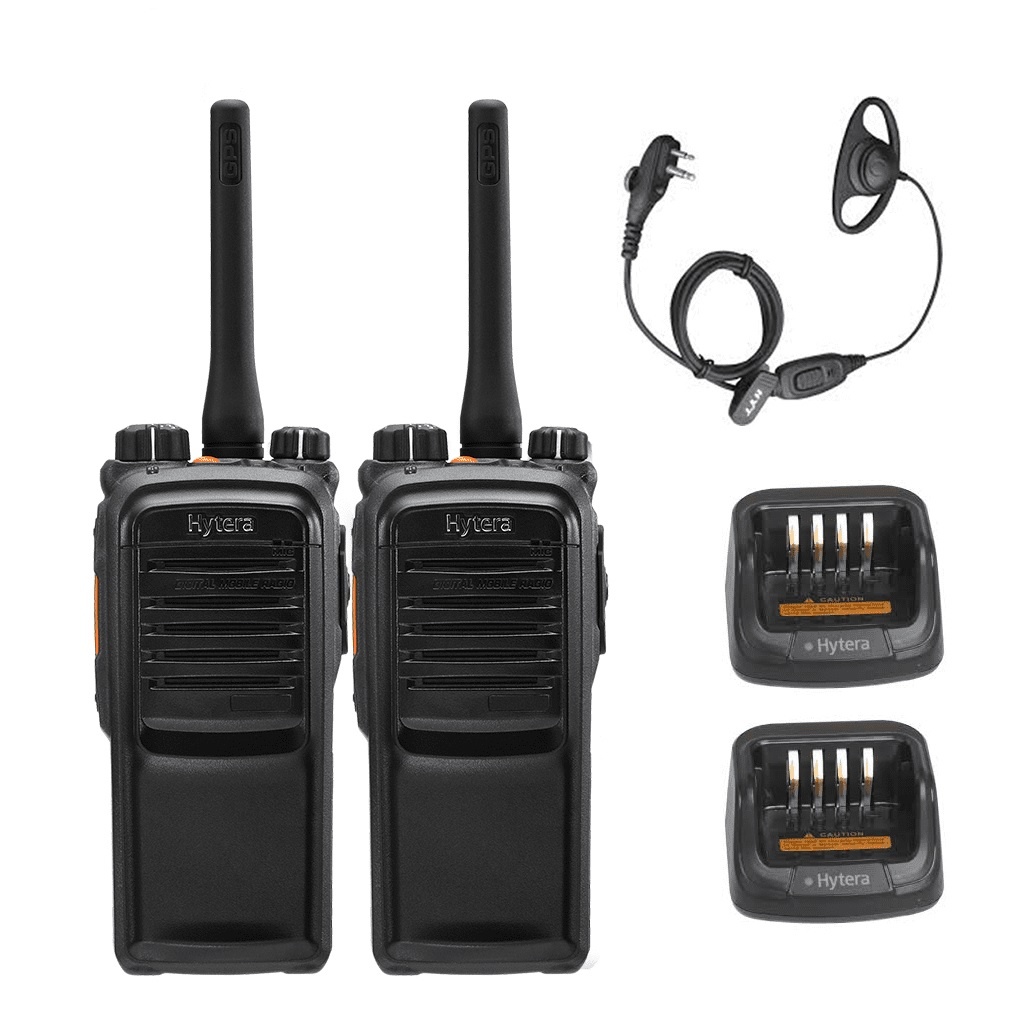 Hytera PD705LT Two Way Digital Radio x2 Bundle | Direct Radios