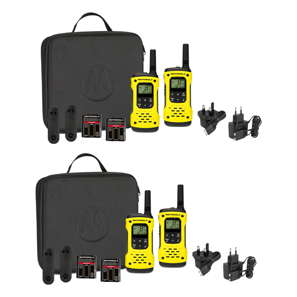 Motorola T92 H2O Walkie Talkie Quad Pack | Direct Radios