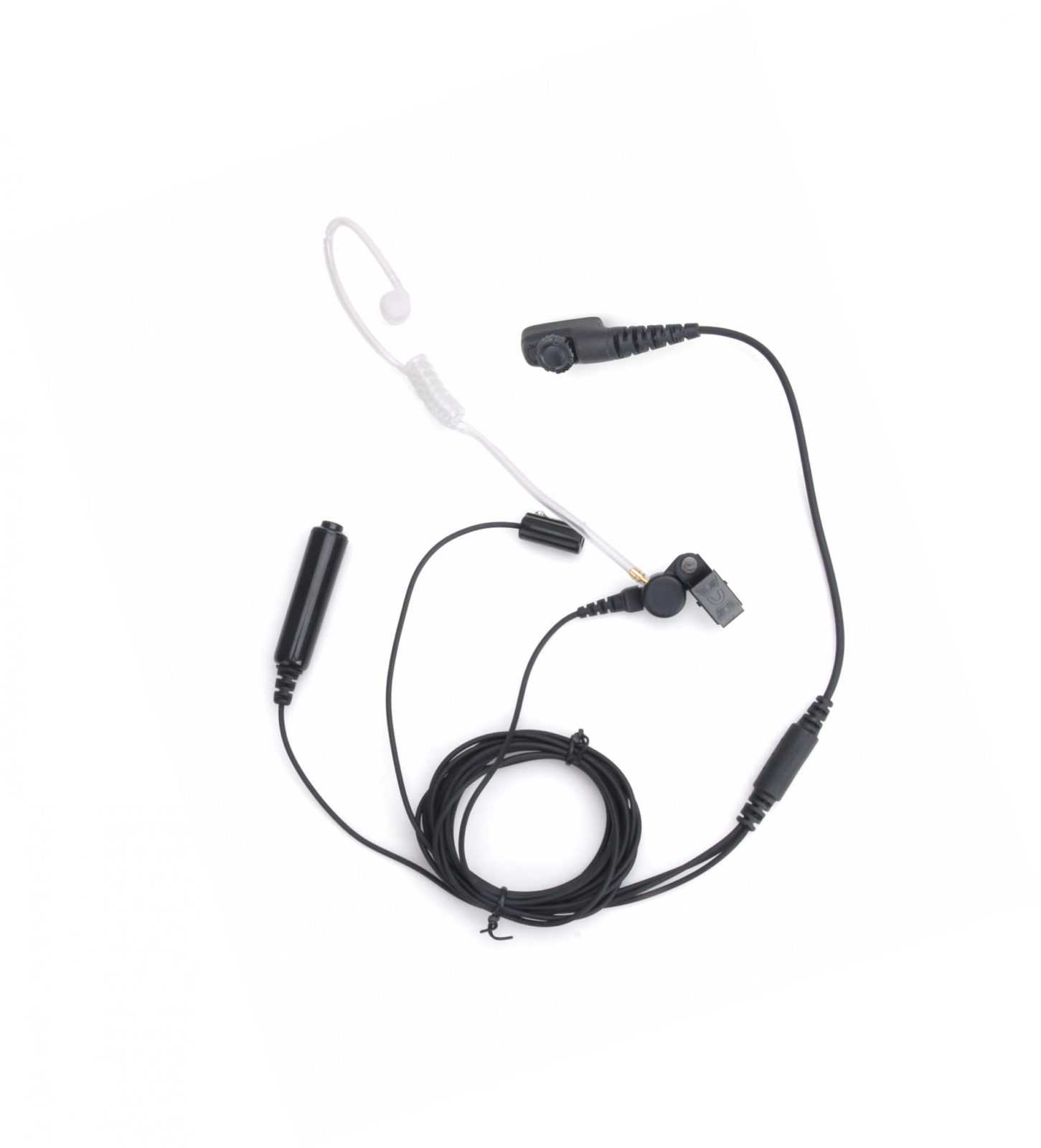 Hytera 3-wire Surveillance Earpiece with Transparent Acoustic Tube in ...