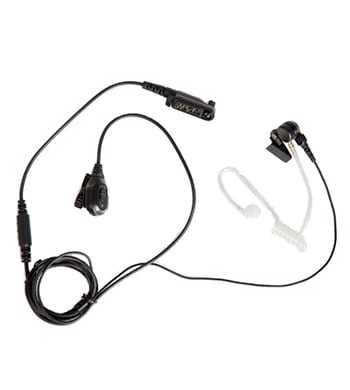 Hytera EAN24 2-Wire Surveillance Earpiece with Transparent Acoustic ...