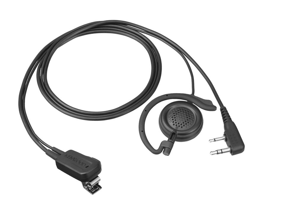 Kenwood Clip Microphone With Earphone & PTT (VOX Ready) EMC-12W ...