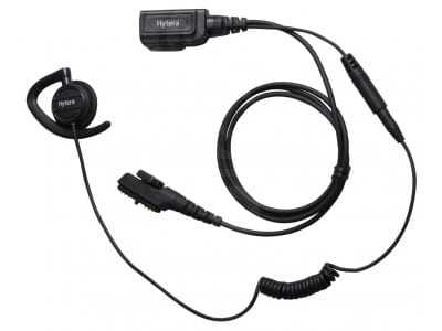 Hytera EHN17 C - Type Adjustable Earpiece With Mic PTT | Direct Radios