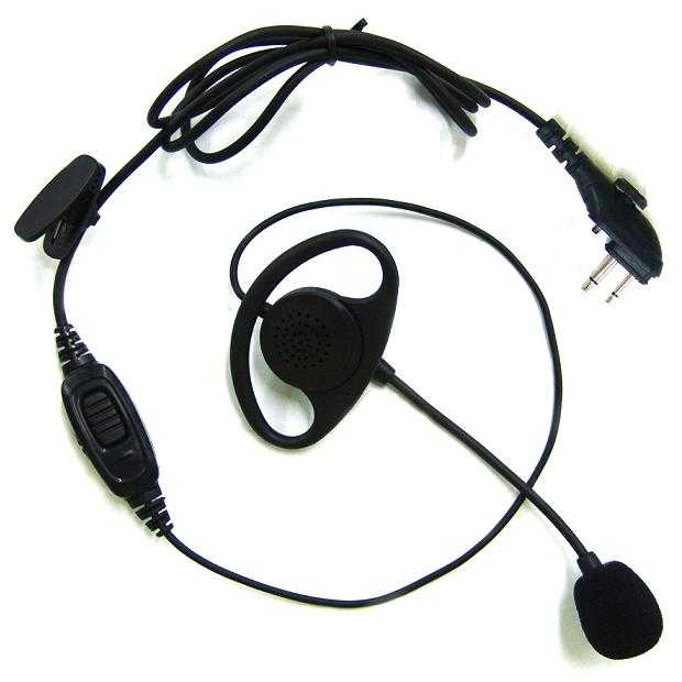 Hytera PD505 / PD565 D-earset with boom MIC & VOX EHM16 | Direct Radios
