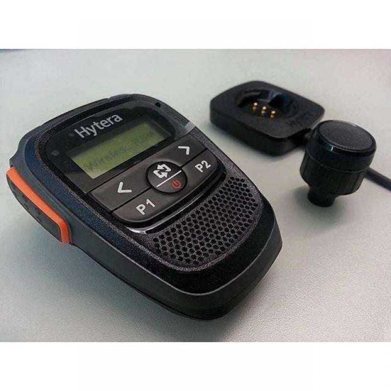 Hytera SM27W1-A1 Wireless Remote Speaker Microphone kit | Direct Radios