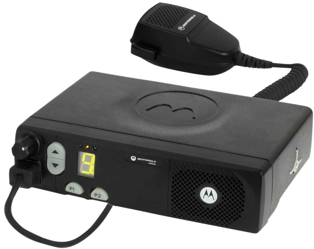 Motorola CM340 Lo Band (66–88MHz) MSA Rally – Refurbished