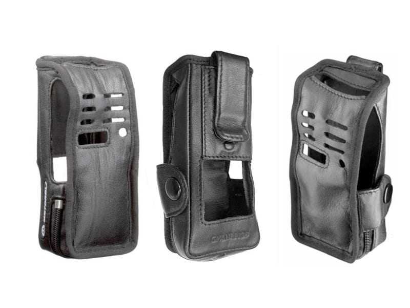 Motorola Soft Leather Carry Case For GP340 ATEX GMLN1113B | Direct Radios