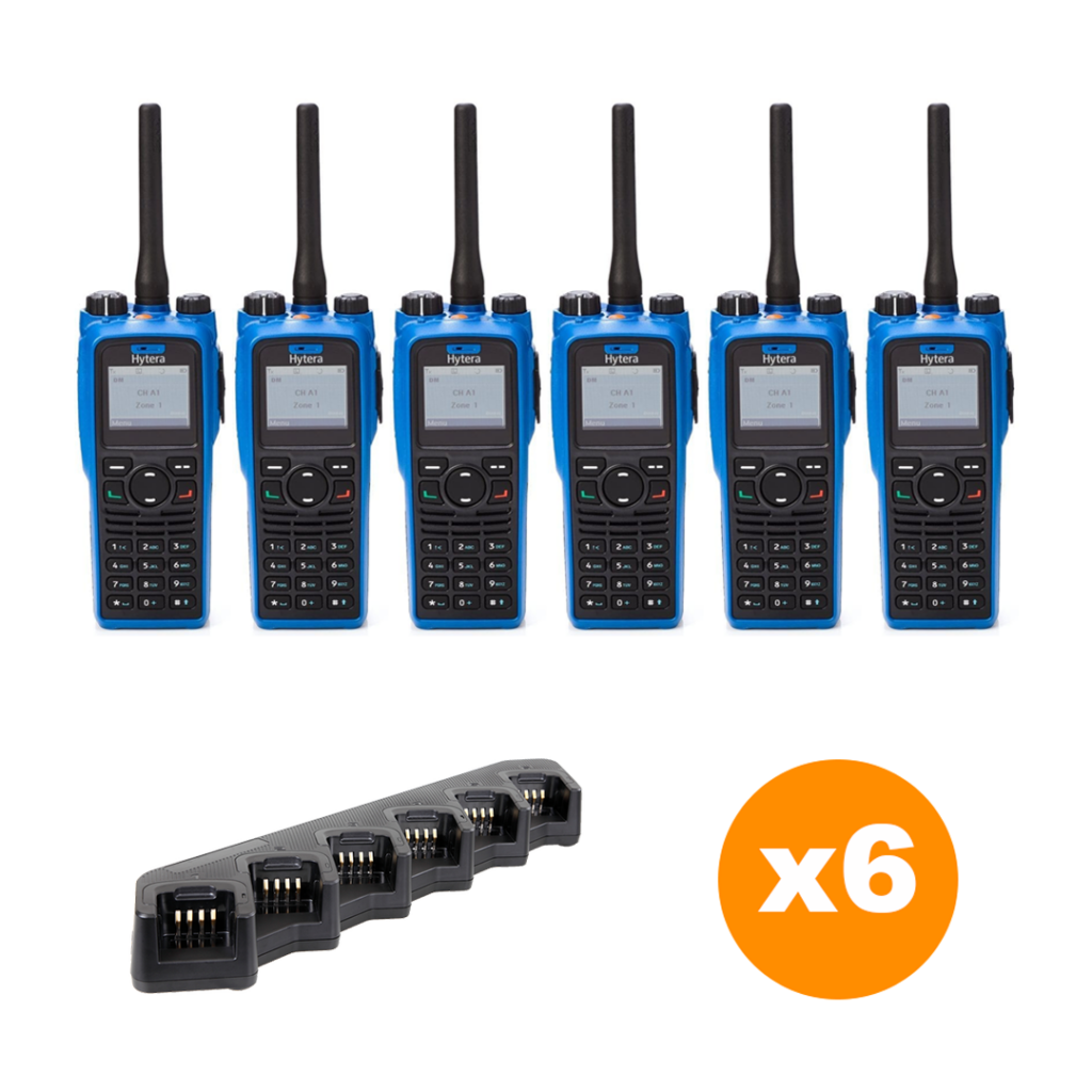 Hytera PD795Ex Atex Digital Radio x6 Bundle | Direct Radios