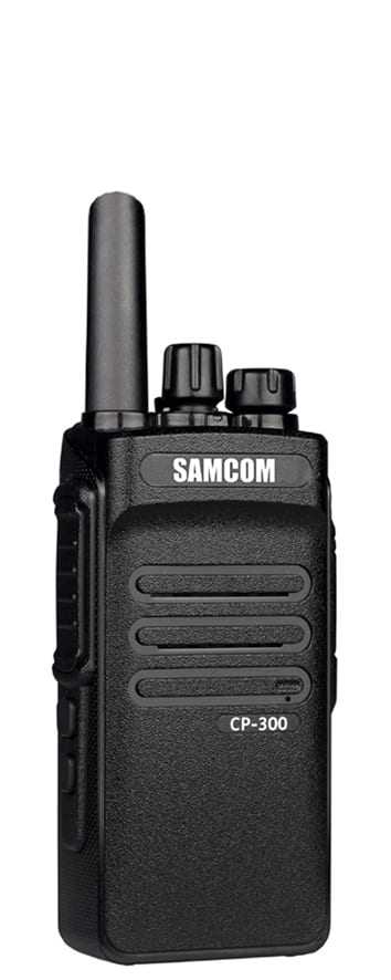 Samcom CP-300 Robust PoC Radio, IP55, 3G/4G, GPS | Direct Radios
