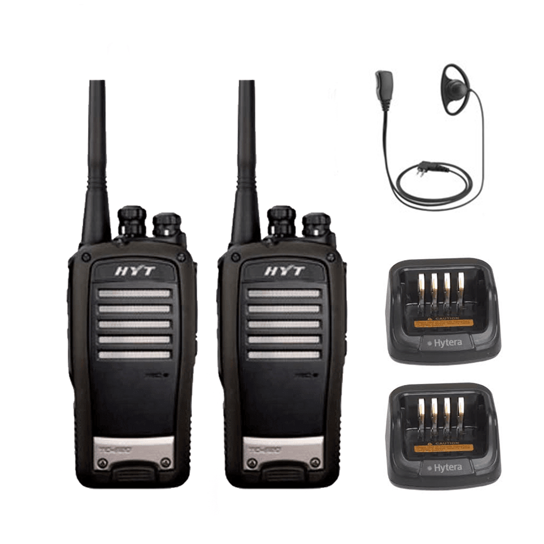 Hytera TC620 Two Way Analogue Radio x2 Bundle | Direct Radios