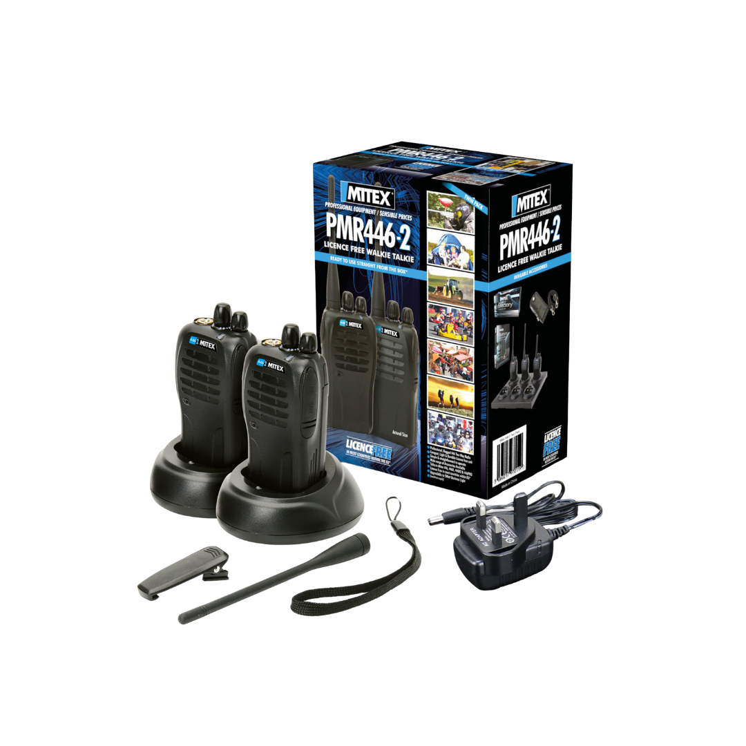Mitex 446-2 UHF Radio Twin Pack | Direct Radios